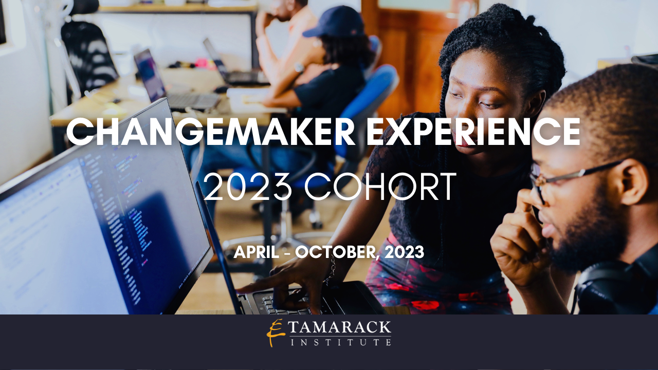 Changemaker Experience: Deepen Your Experience and Knowledge As Part of Our 2023 Cohort